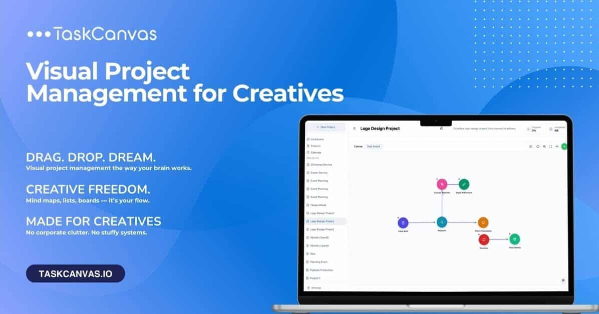 TaskCanvas • Think it. Move it. Build it.